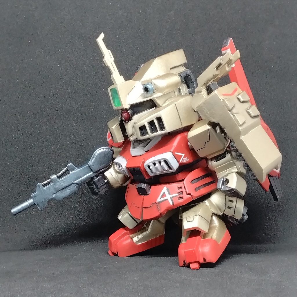 SDアムロ専用リックディジェ(BB戦士版)｜MATSUさんのガンプラ作品｜GUNSTA（ガンスタ）