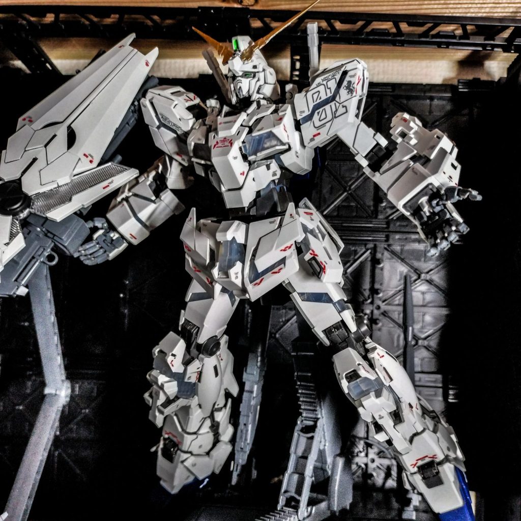 MGEXユニコーンガンダム｜サカナさんのガンプラ作品｜GUNSTA（ガンスタ）