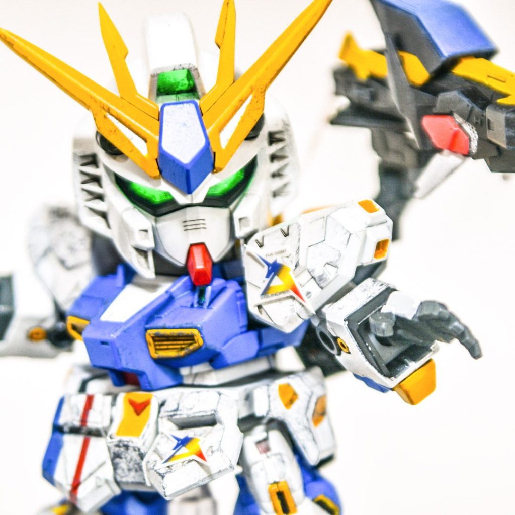 BB戦士 RX-93ff νGUNDAM (LED VER.)｜Chibapigumonさんのガンプラ作品｜GUNSTA（ガンスタ）