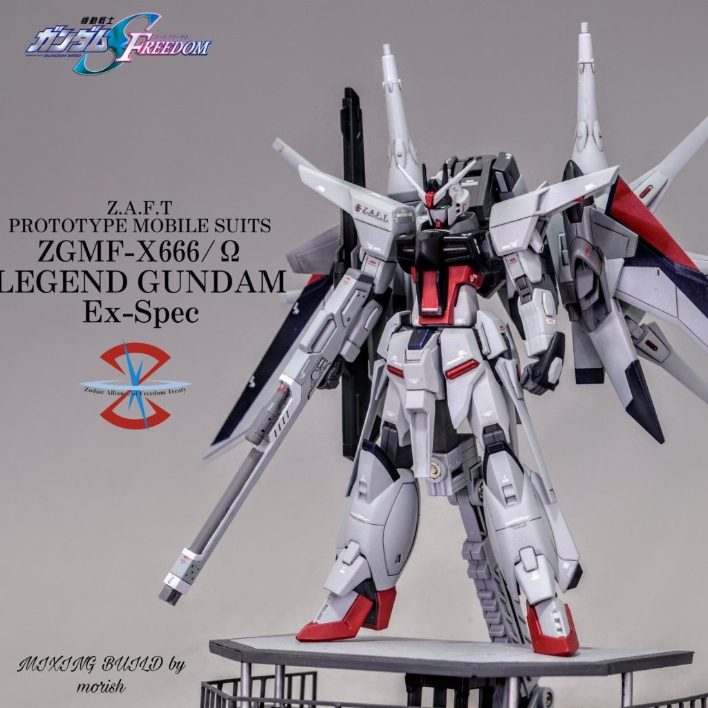 レジェンドガンダムEx-Spec（エクススペック）｜morish／もりっシュさんのガンプラ作品｜GUNSTA（ガンスタ）