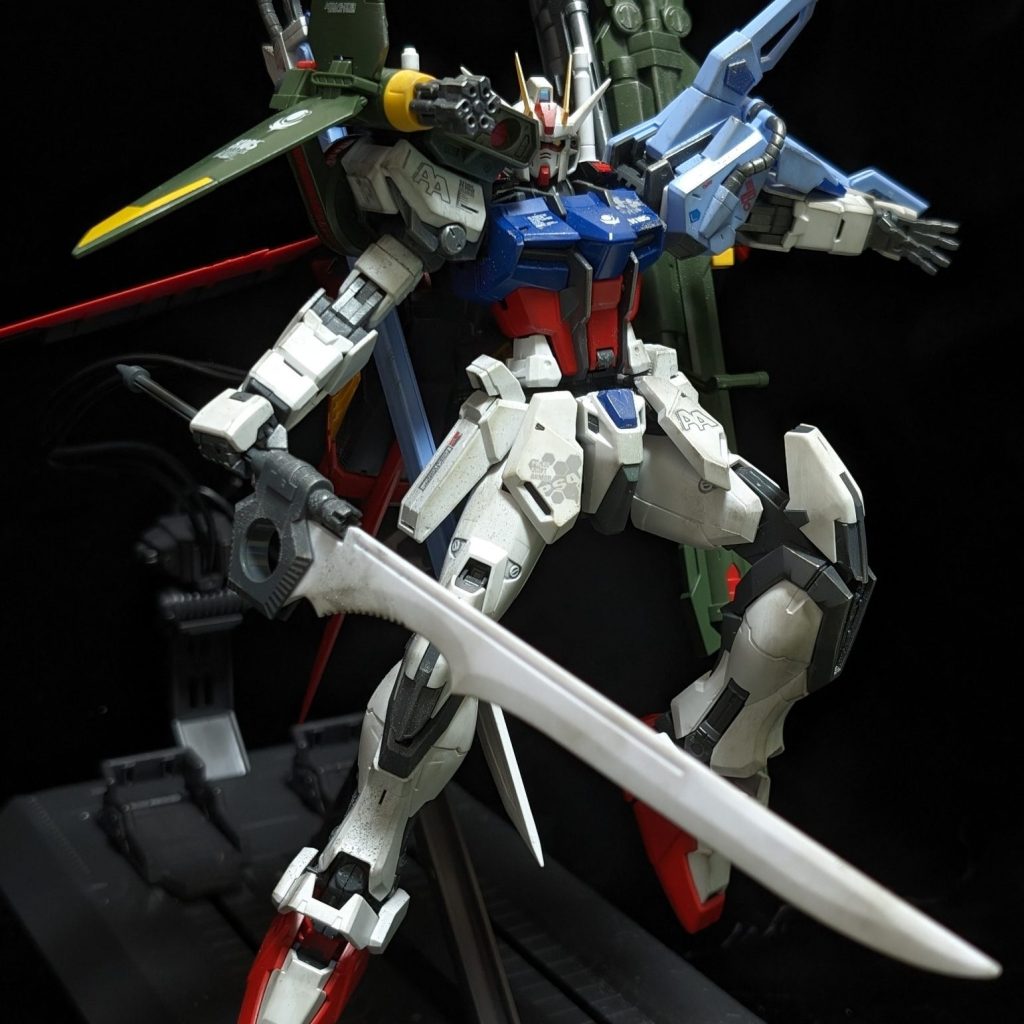 MGパーフェクトストライクの全部乗せラーメン感が好き｜@dora_e_mさんのガンプラ作品｜GUNSTA（ガンスタ）