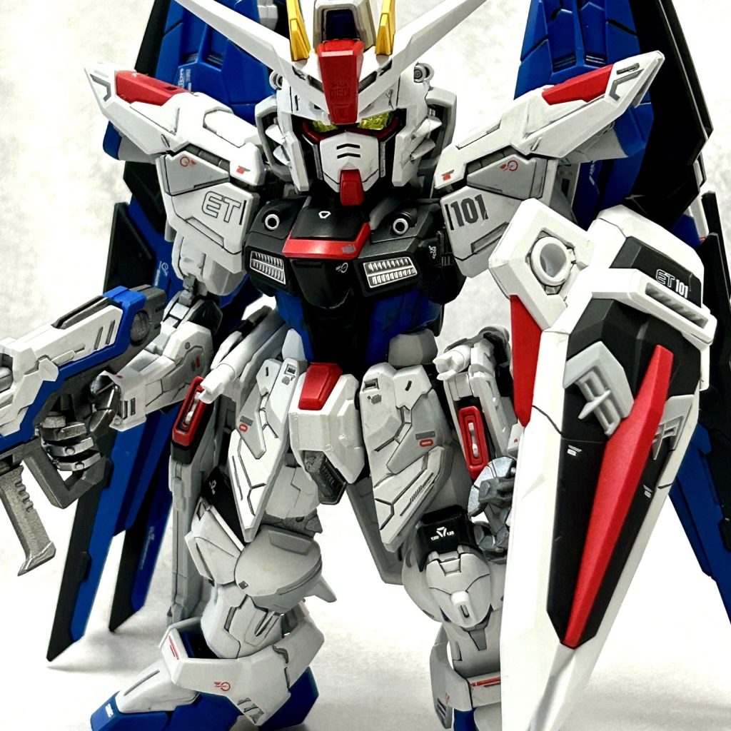 小さくても凛々しいSDMGフリーダム！｜のりまきさんのガンプラ作品｜GUNSTA（ガンスタ）