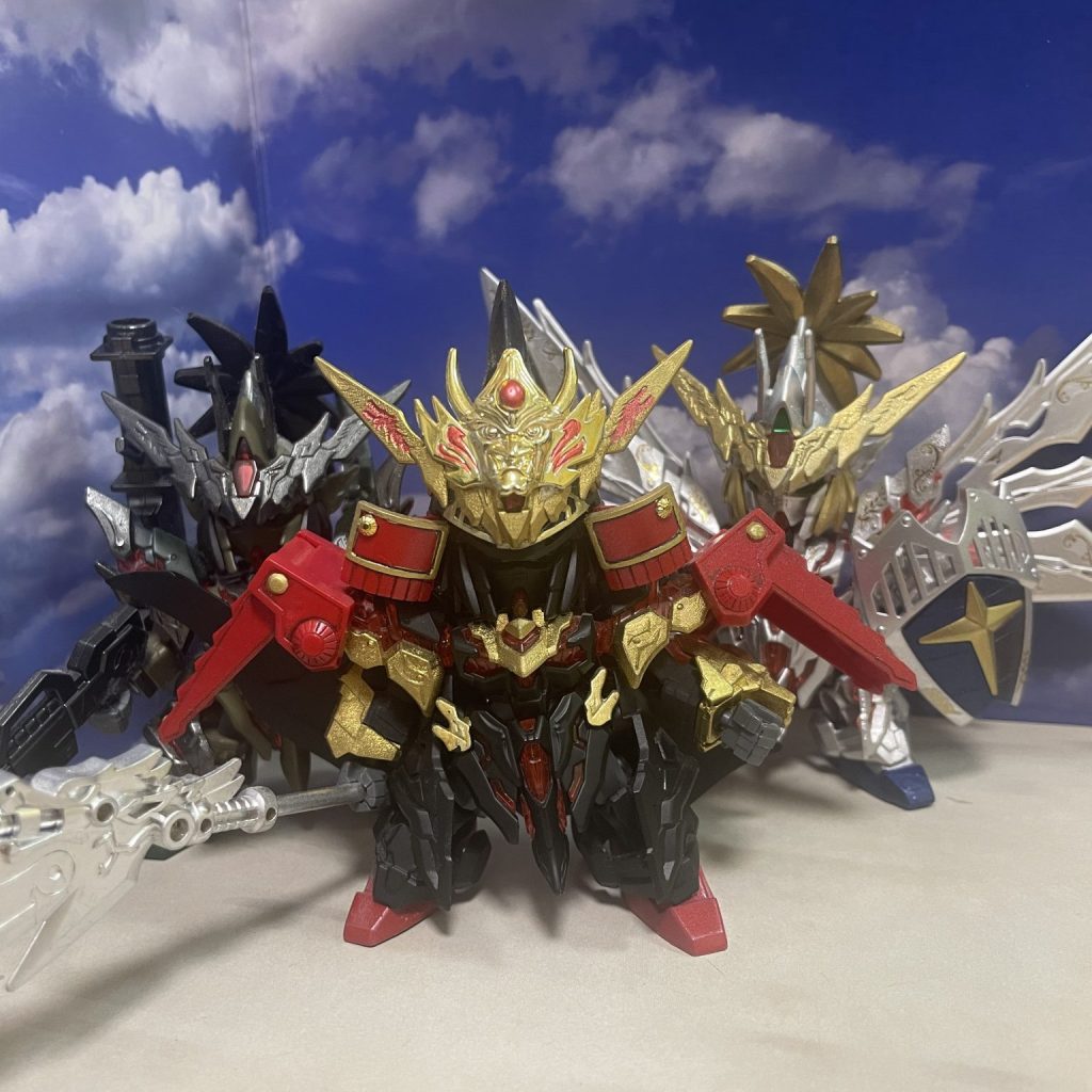 SDWHユニコーン3態｜さっささんのガンプラ作品｜GUNSTA（ガンスタ）