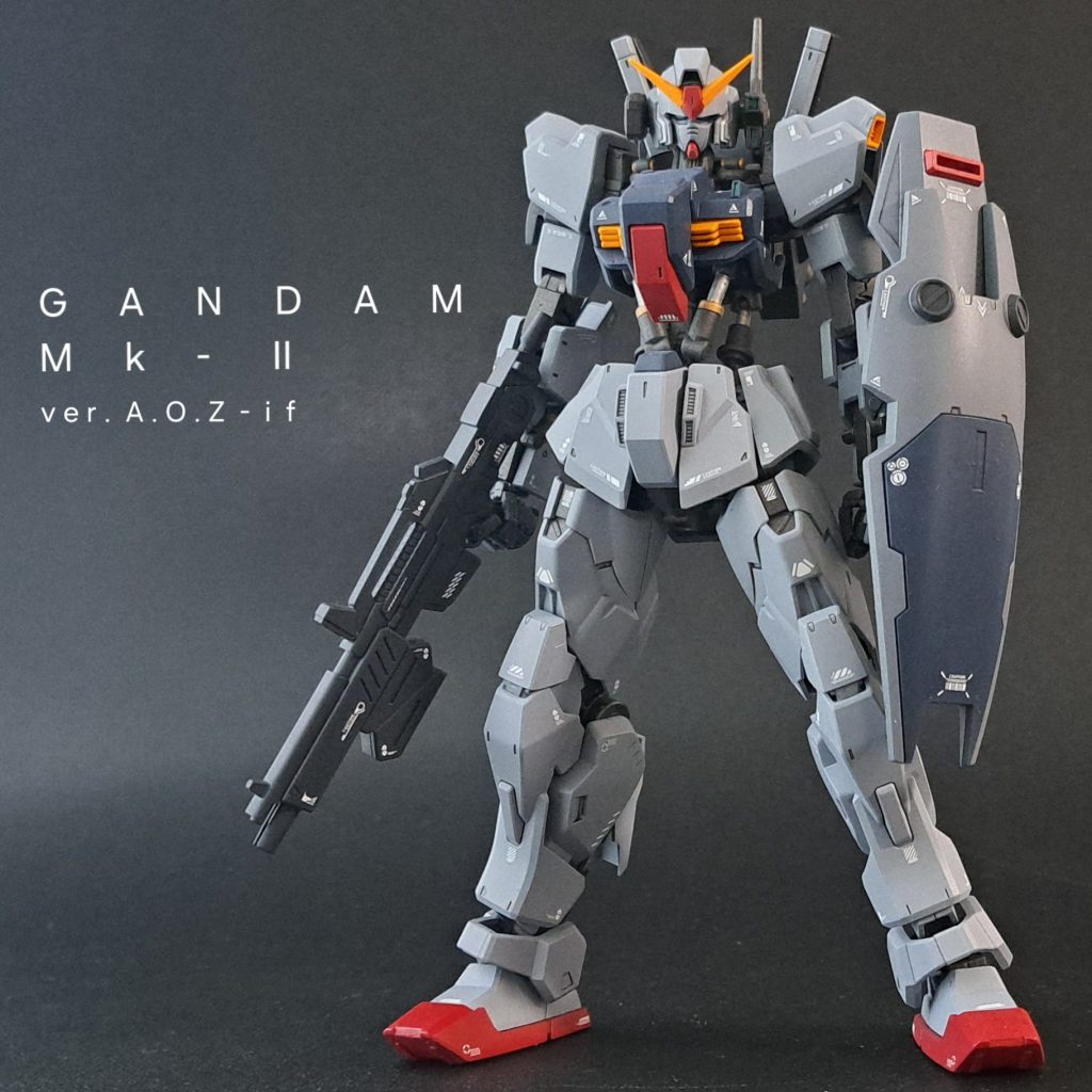 ガンダムMk-2 ver.A.O.Z-if｜おやまんさんのガンプラ作品｜GUNSTA（ガンスタ）