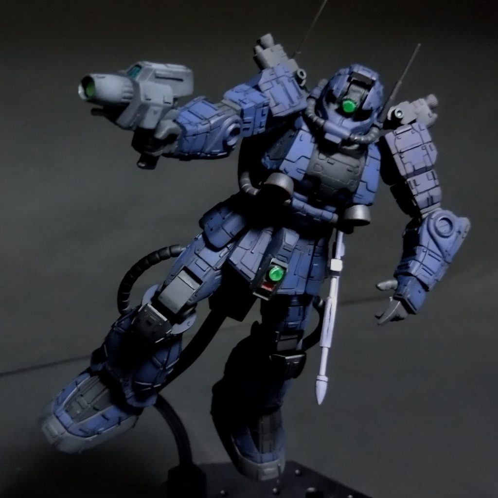 MS-06Eザク強行偵察型その2｜AKさんさんのガンプラ作品｜GUNSTA（ガンスタ）