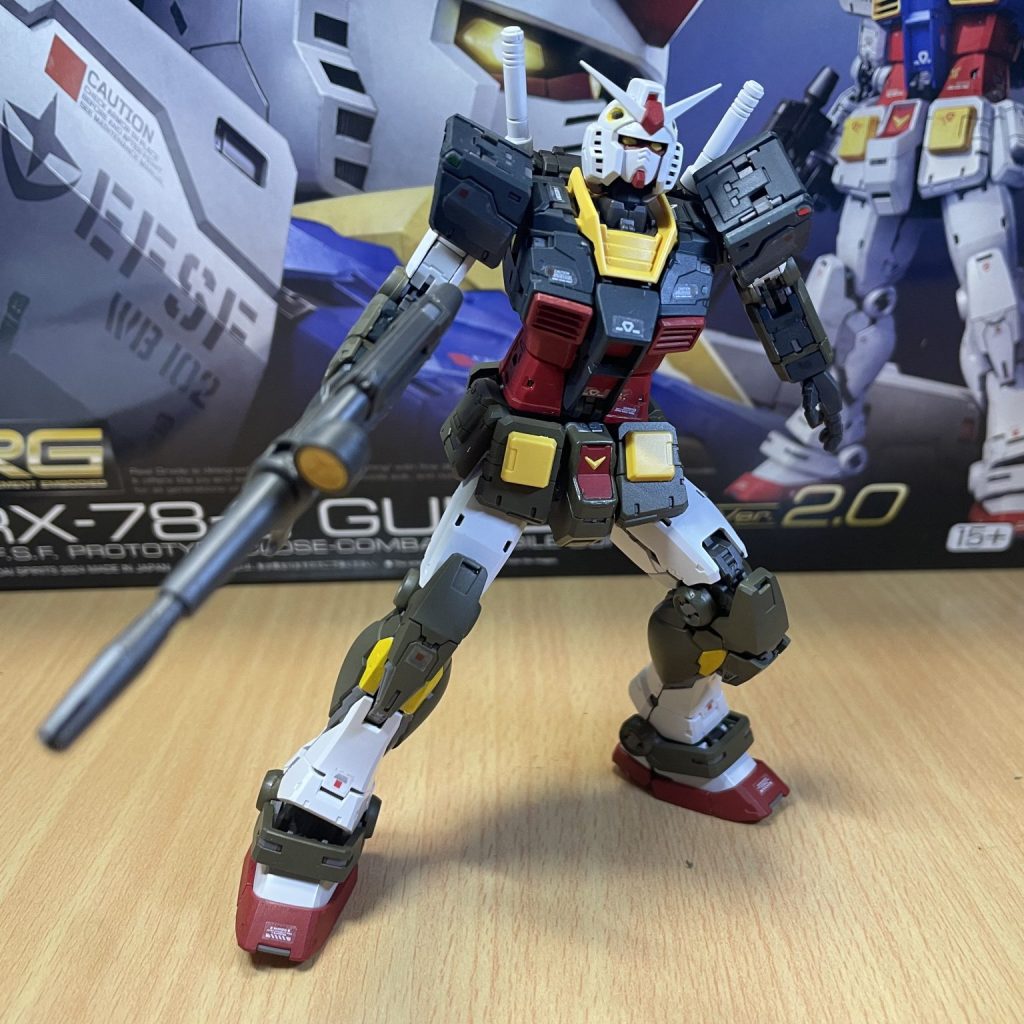 RG RX-78-2 GUNDAM ver2.0｜vellさんのガンプラ作品｜GUNSTA（ガンスタ）