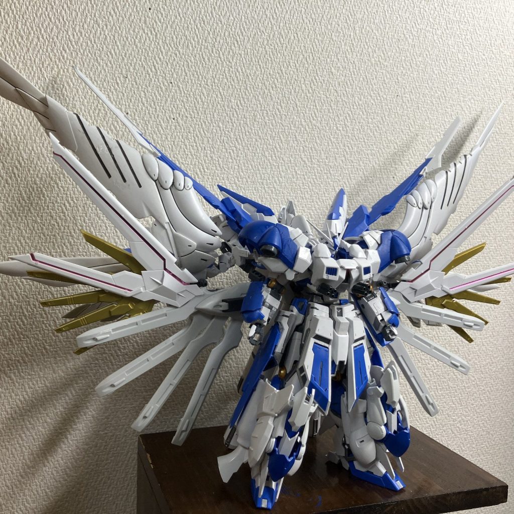 Hi-νガンダムブルフロガフラテHWS(改修版)｜トールギスⅢ大好きな人さんのガンプラ作品｜GUNSTA（ガンスタ）