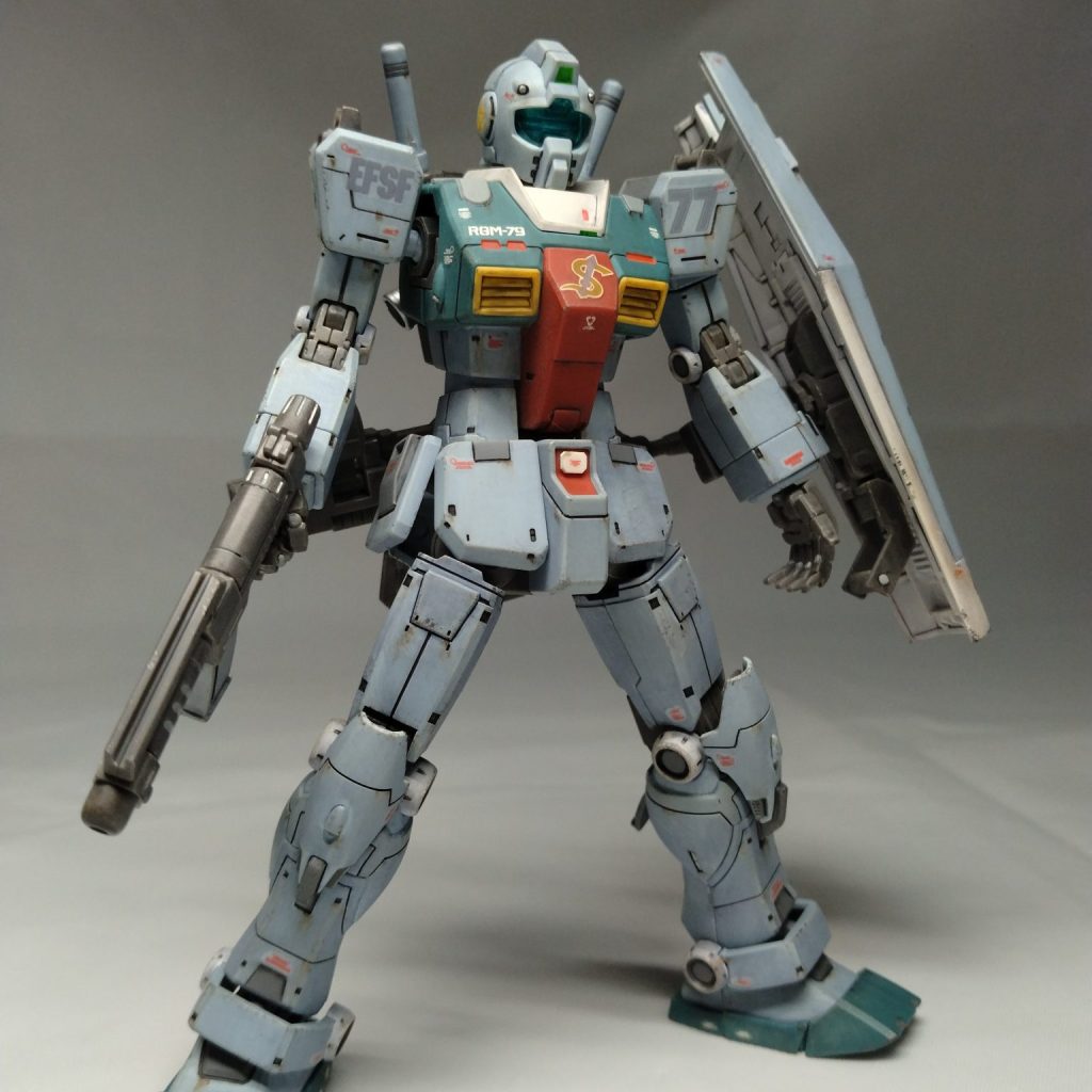 HG ORIGIN スレッガー専用GM｜ACHANさんのガンプラ作品｜GUNSTA（ガンスタ）