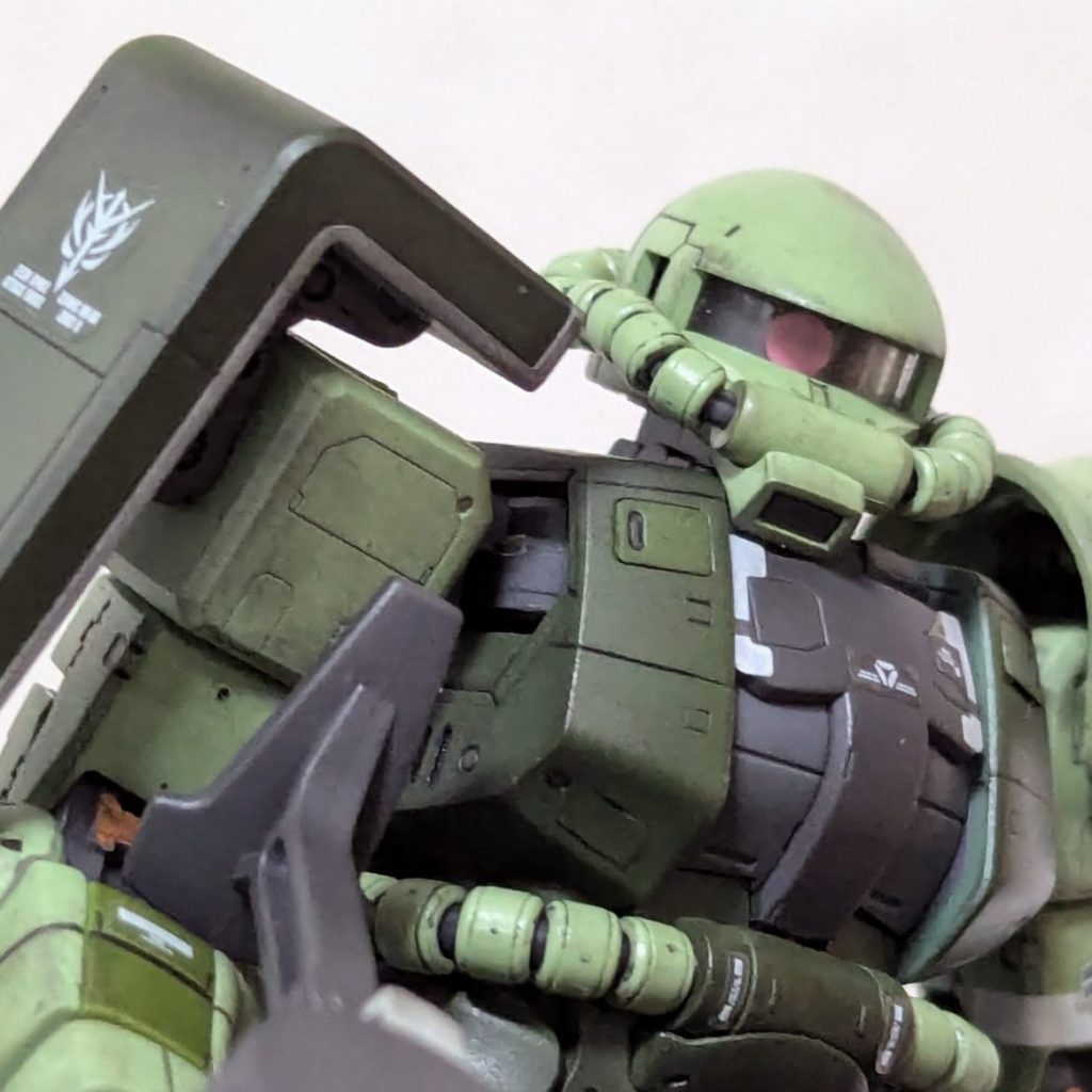 [RG]ザクⅡ｜Yozzaさんのガンプラ作品｜GUNSTA（ガンスタ）