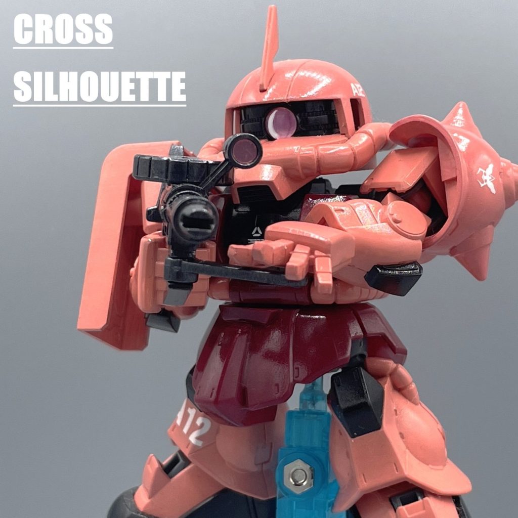 【SDCS】シャア専用ザク【筆塗り全塗装】｜キャンプラさんのガンプラ作品｜GUNSTA（ガンスタ）