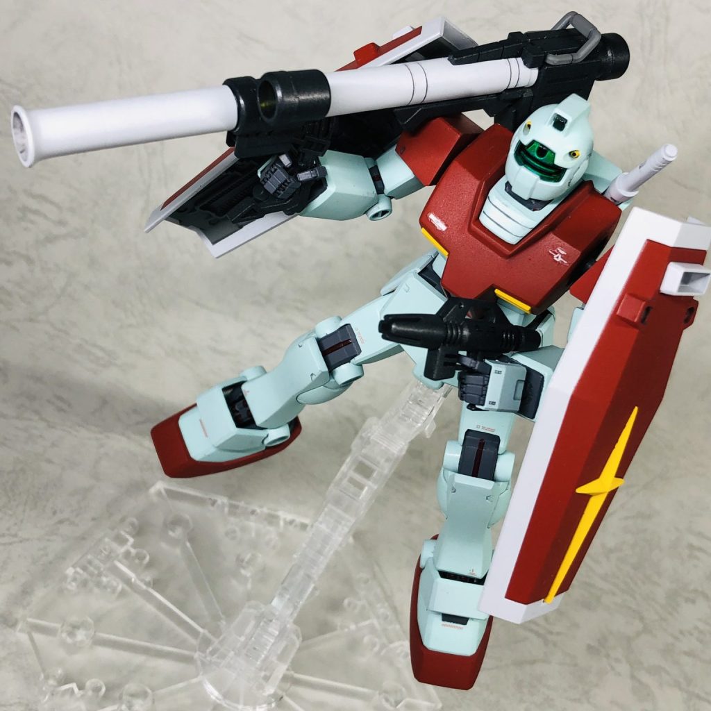 HGUC RGM-79 ジム｜hetanoyokodukiさんのガンプラ作品｜GUNSTA（ガンスタ）