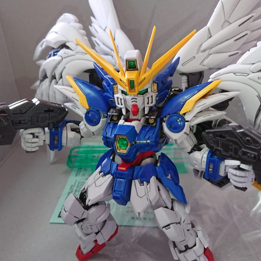 MGSD WガンダムゼロEW｜@kiraさんのガンプラ作品｜GUNSTA（ガンスタ）