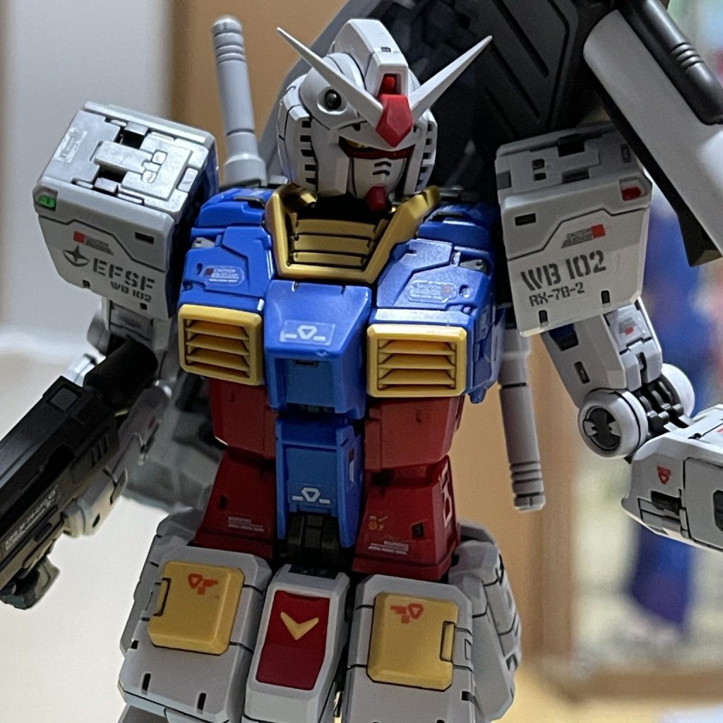 RG ガンダム ver2.0｜ginさんのガンプラ作品｜GUNSTA（ガンスタ）