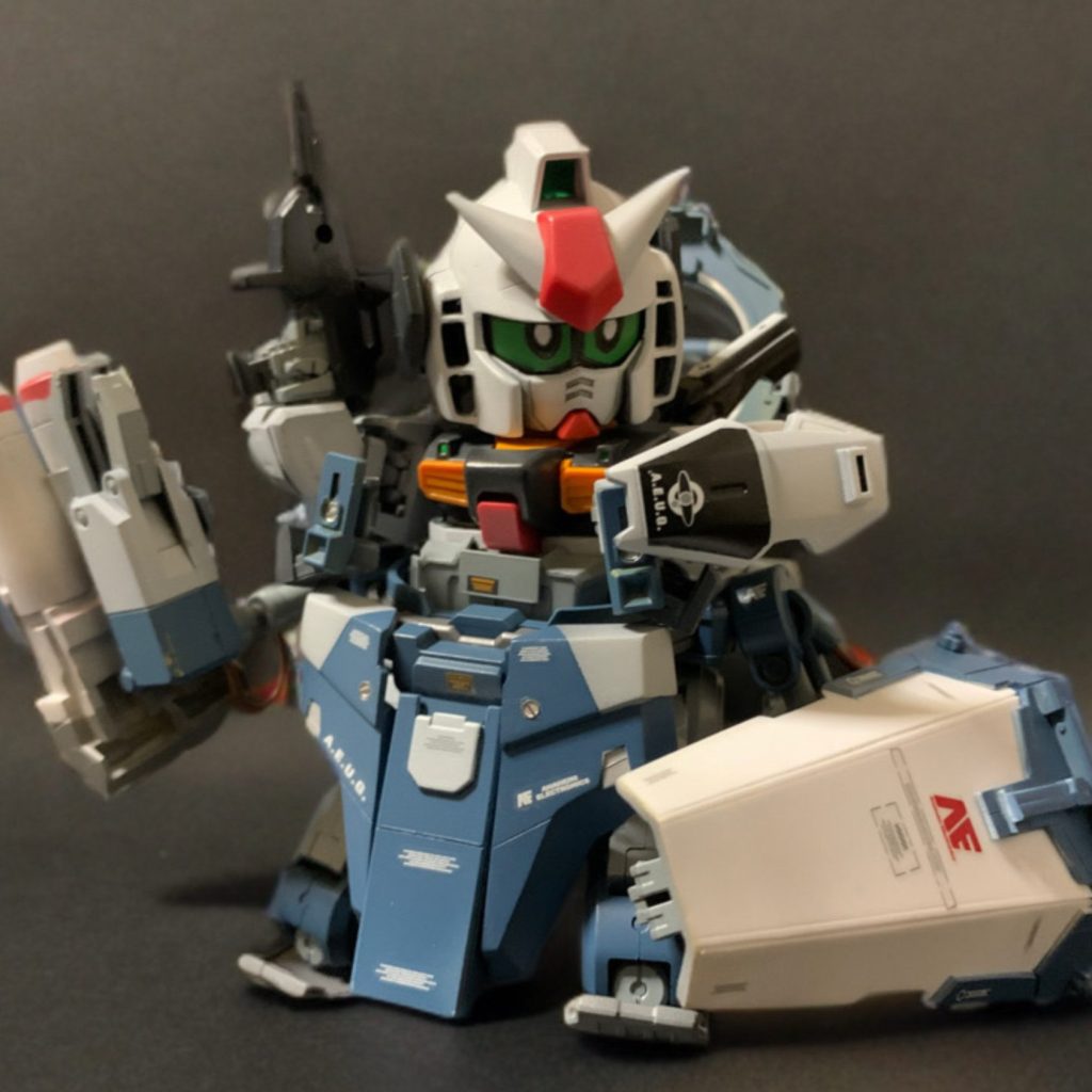 BB戦士ガンダムMk-II＋FA Mk-II風トロハチ｜ミヤさんさんのガンプラ作品｜GUNSTA（ガンスタ）
