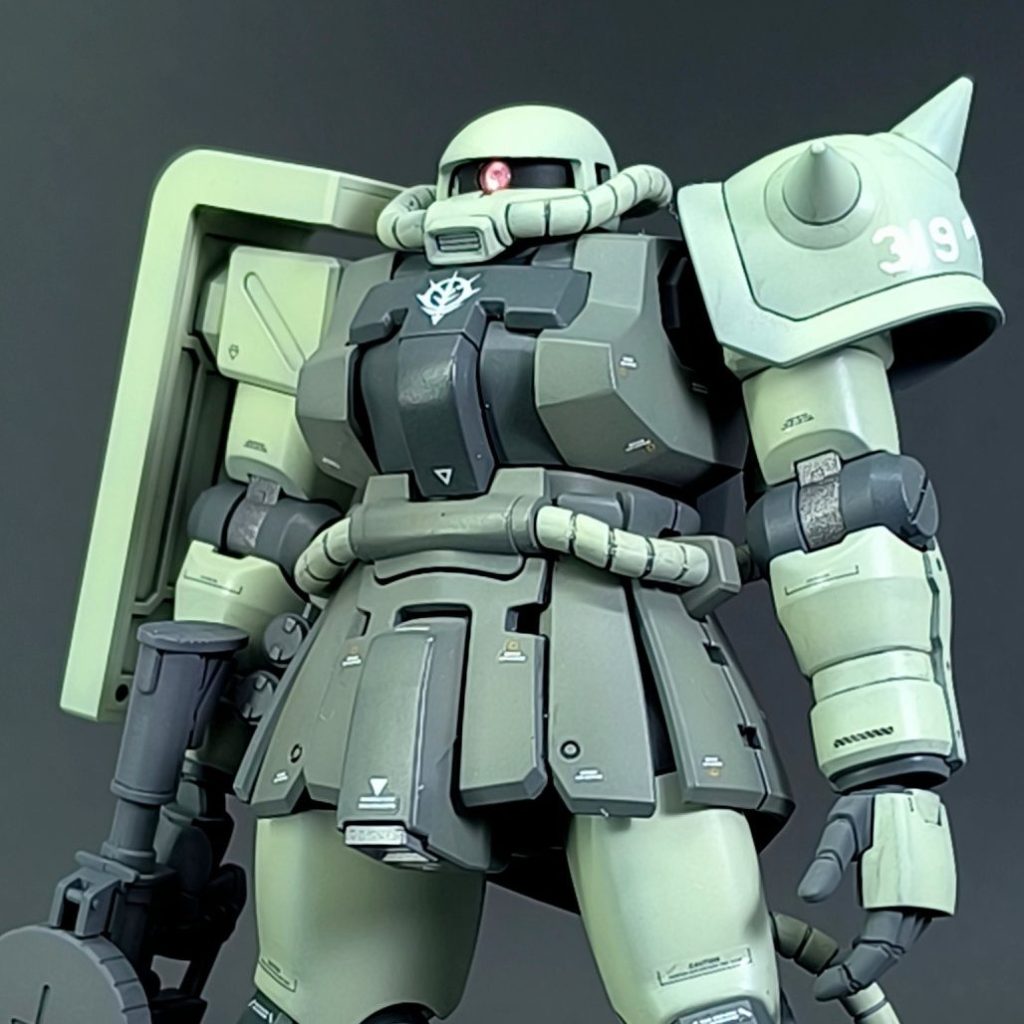 MS-06F2 ザクⅡ｜YAKISOBAさんのガンプラ作品｜GUNSTA（ガンスタ）