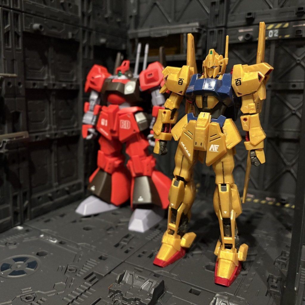 クワトロ大尉セットです｜koshiさんのガンプラ作品｜GUNSTA（ガンスタ）