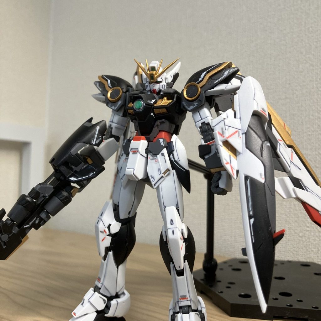 RGウイングガンダムEW｜柔道明日さんのガンプラ作品｜GUNSTA（ガンスタ）
