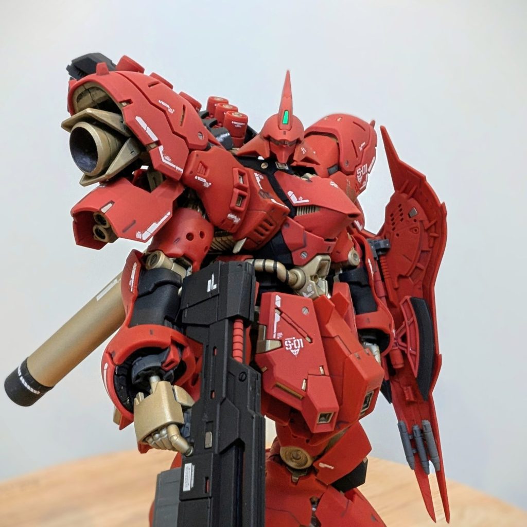 RG サザビー｜tosさんのガンプラ作品｜GUNSTA（ガンスタ）