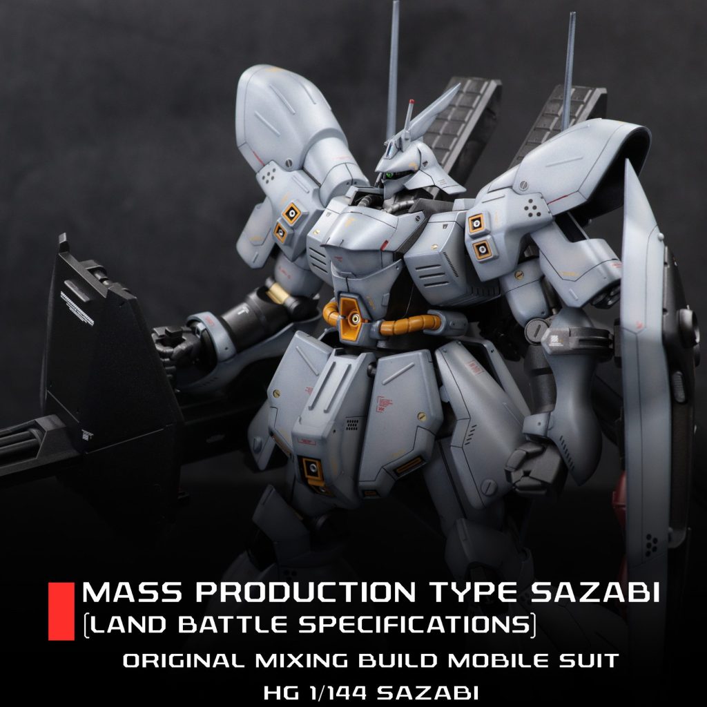 量産型サザビー(陸戦仕様)｜KE-SUKEさんのガンプラ作品｜GUNSTA（ガンスタ）