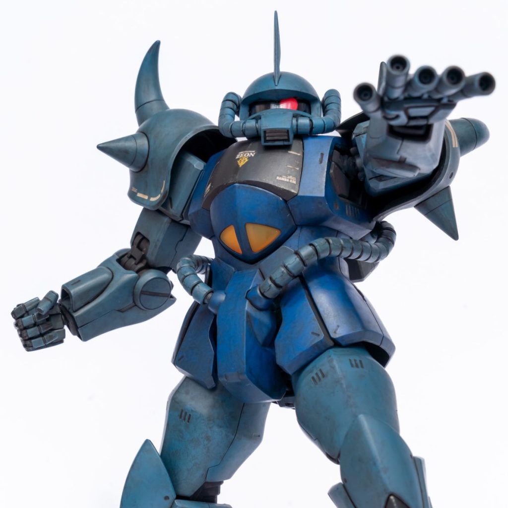 MG MS-07B グフ 2.0 （素組み筆塗り全塗装）｜ZDRさんのガンプラ作品｜GUNSTA（ガンスタ）