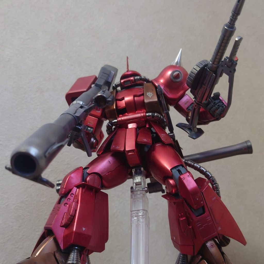 MG 1/100 MS-06R-2 ジョニー・ライデン専用ザク｜@AnavelGato0083さんのガンプラ作品｜GUNSTA（ガンスタ）