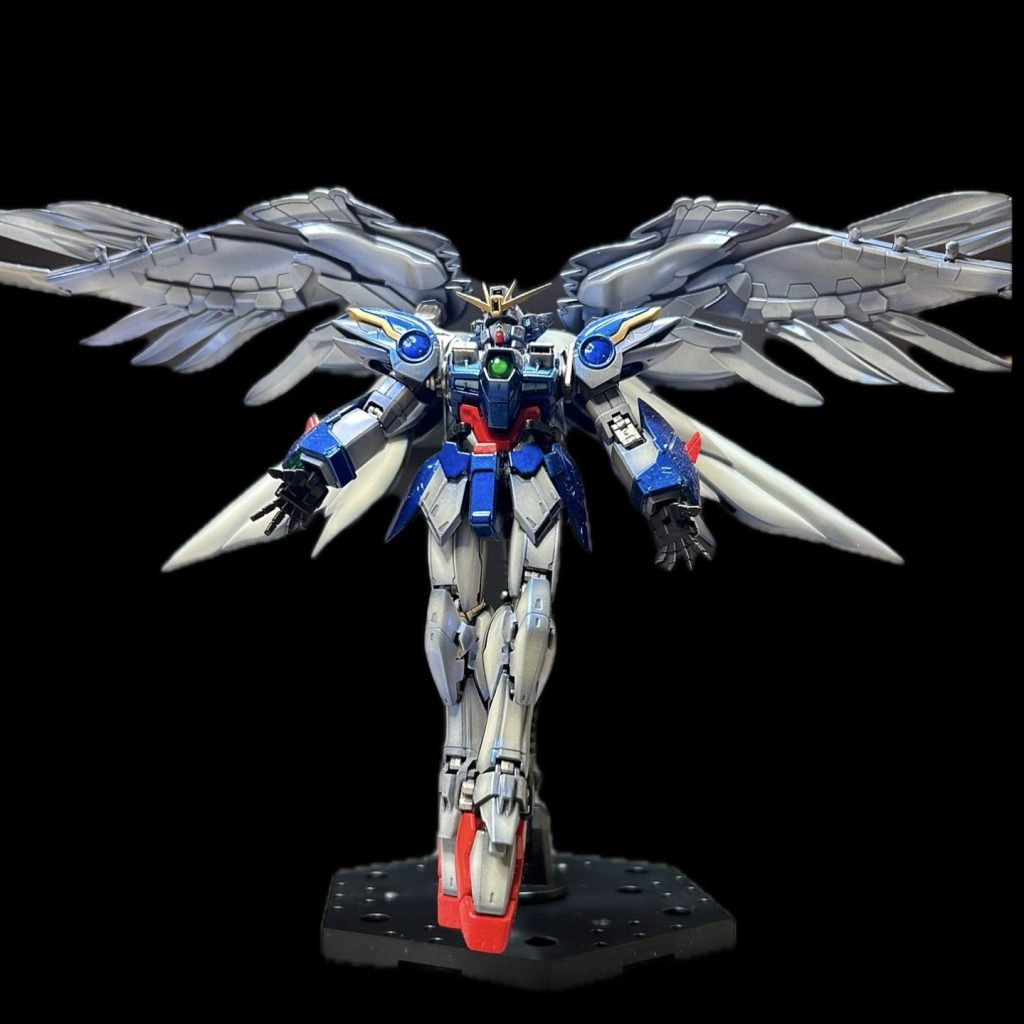 RG ウイングガンダムゼロ EW パール塗装｜ノシさんのガンプラ作品｜GUNSTA（ガンスタ）