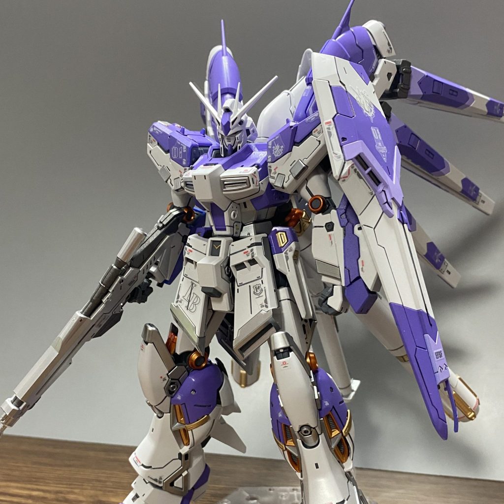 RG Hi-νガンダム｜はむすたー侍さんのガンプラ作品｜GUNSTA（ガンスタ）