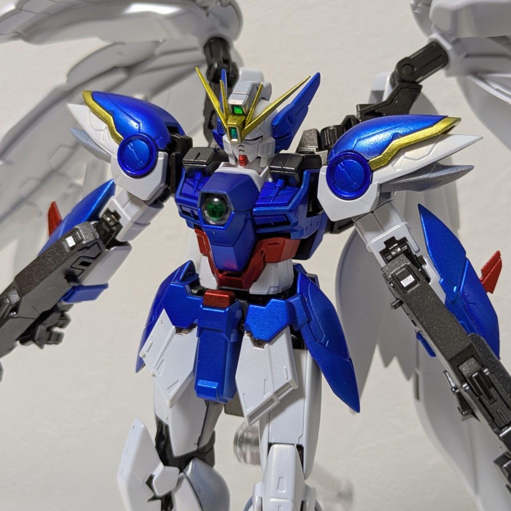 RGウイングガンダムゼロEW キャンディ塗装｜しましましさんのガンプラ作品｜GUNSTA（ガンスタ）