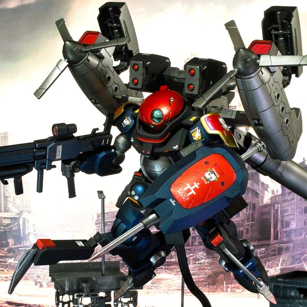 グリムア・レッドベレーTRカスタム｜D-DASHさんのガンプラ作品｜GUNSTA（ガンスタ）