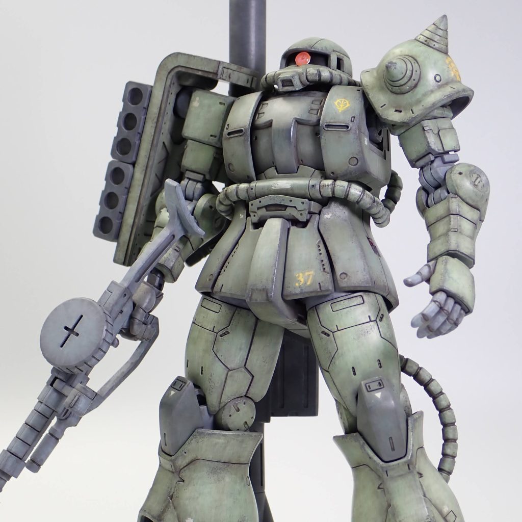 HG 量産型ザクII（ORIGIN版）｜EiRiさんのガンプラ作品｜GUNSTA（ガンスタ）