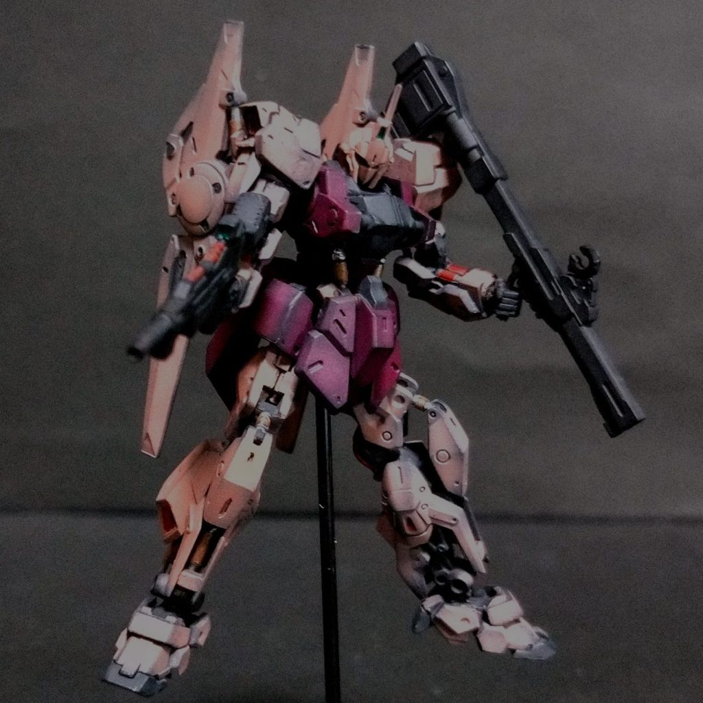 赤い百式｜AKさんさんのガンプラ作品｜GUNSTA（ガンスタ）