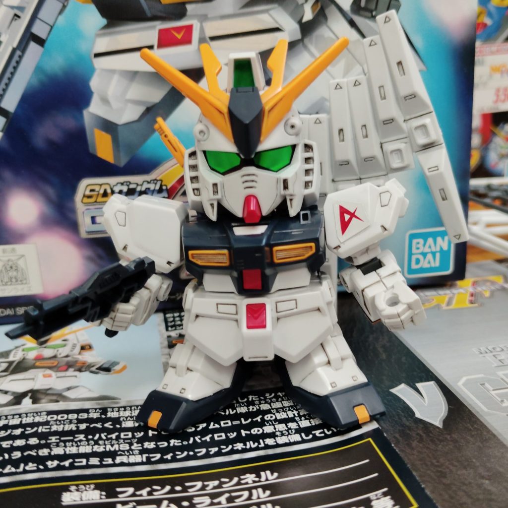 SDガンダムBB戦士νガンダム〜HWS仕様〜｜よぉちゃんさんのガンプラ作品｜GUNSTA（ガンスタ）