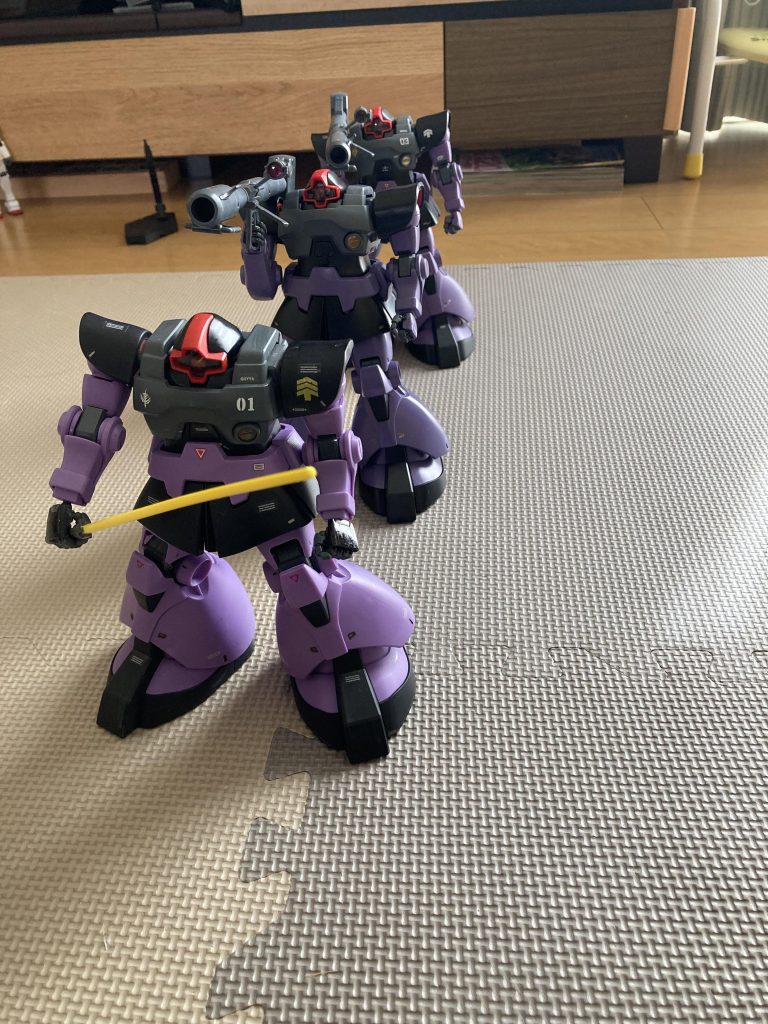ドム 黒い三連星｜masa.dさんのガンプラ作品｜GUNSTA（ガンスタ）