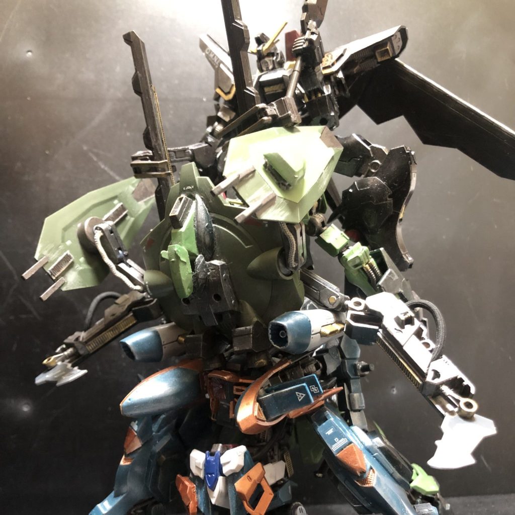 3馬鹿合体！カラミティフォビレイダーライダー｜oyz(オイズ)可変開発室室長(弐)さんのガンプラ作品｜GUNSTA（ガンスタ）