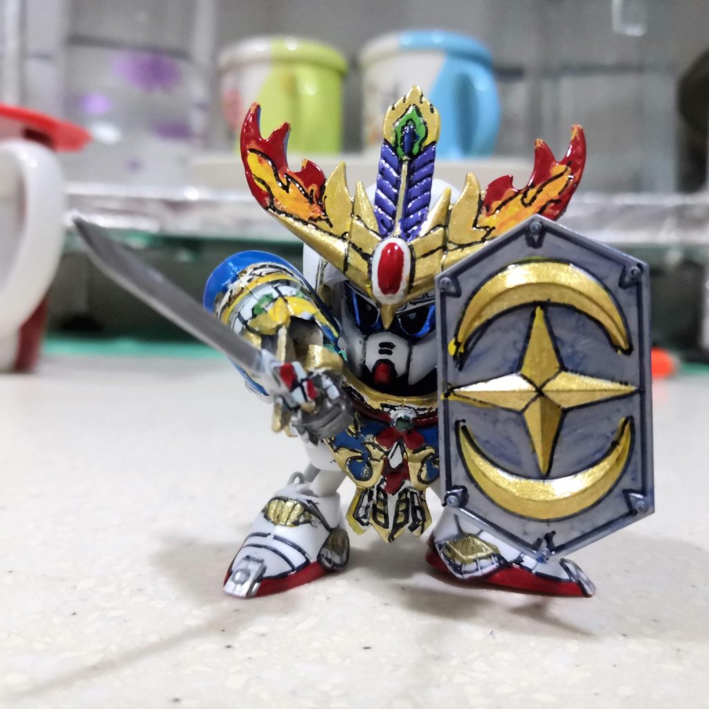 灼熱騎士F91 jr.｜LUNLUN（邪道可動）さんのガンプラ作品｜GUNSTA（ガンスタ）