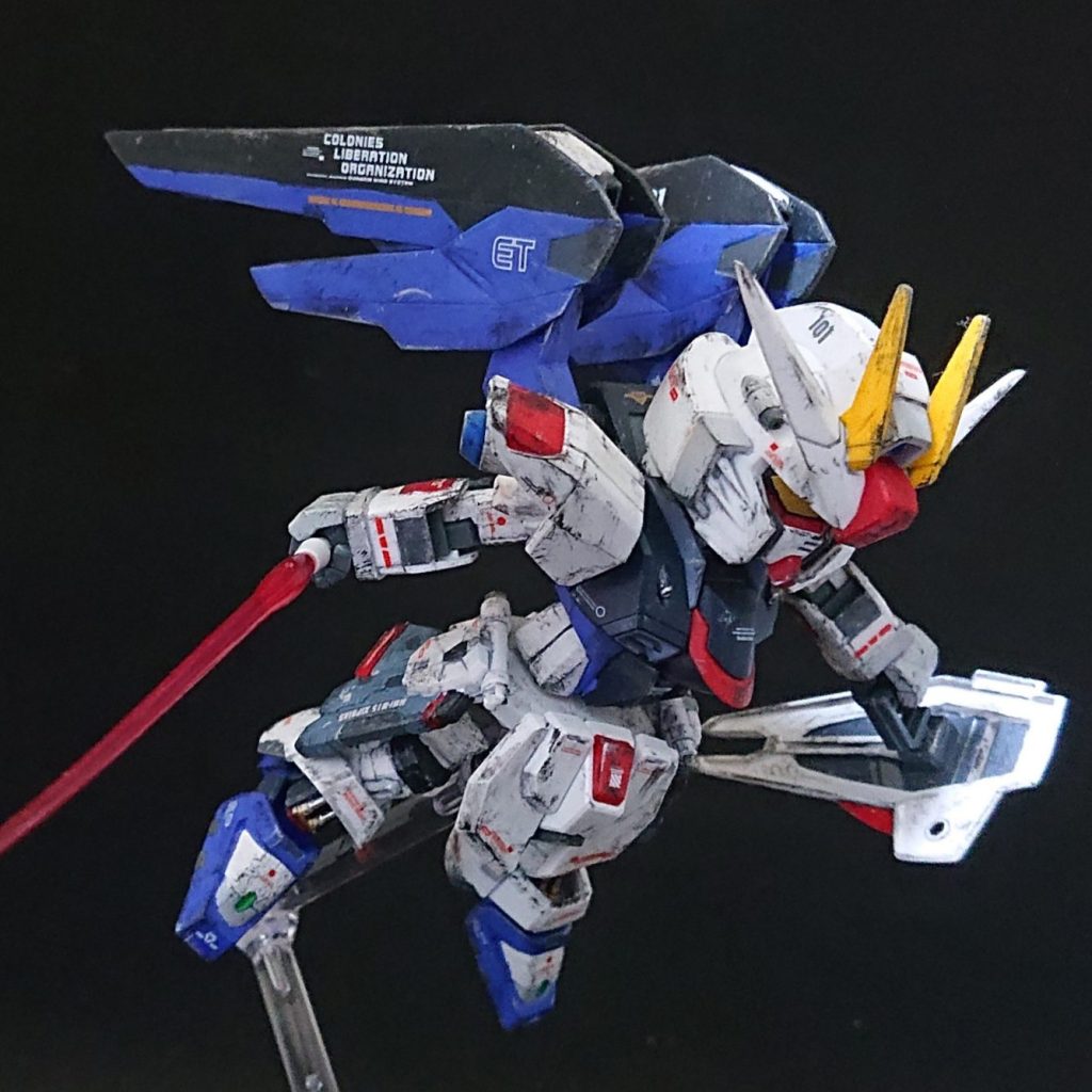 SD フリーダムガンダム｜katanaさんのガンプラ作品｜GUNSTA（ガンスタ）