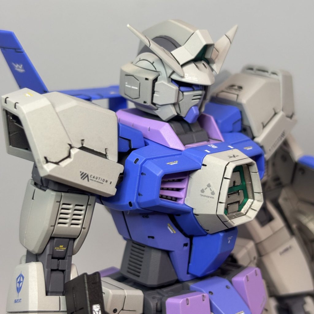 MGガンダムAGE1ノーマル 全塗装｜koseさんのガンプラ作品｜GUNSTA（ガンスタ）