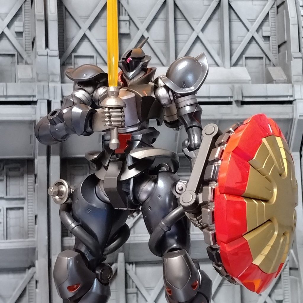 GQ版ギャン（ハクジ装備）量産カラーVer．｜nikonikoさんのガンプラ作品｜GUNSTA（ガンスタ）