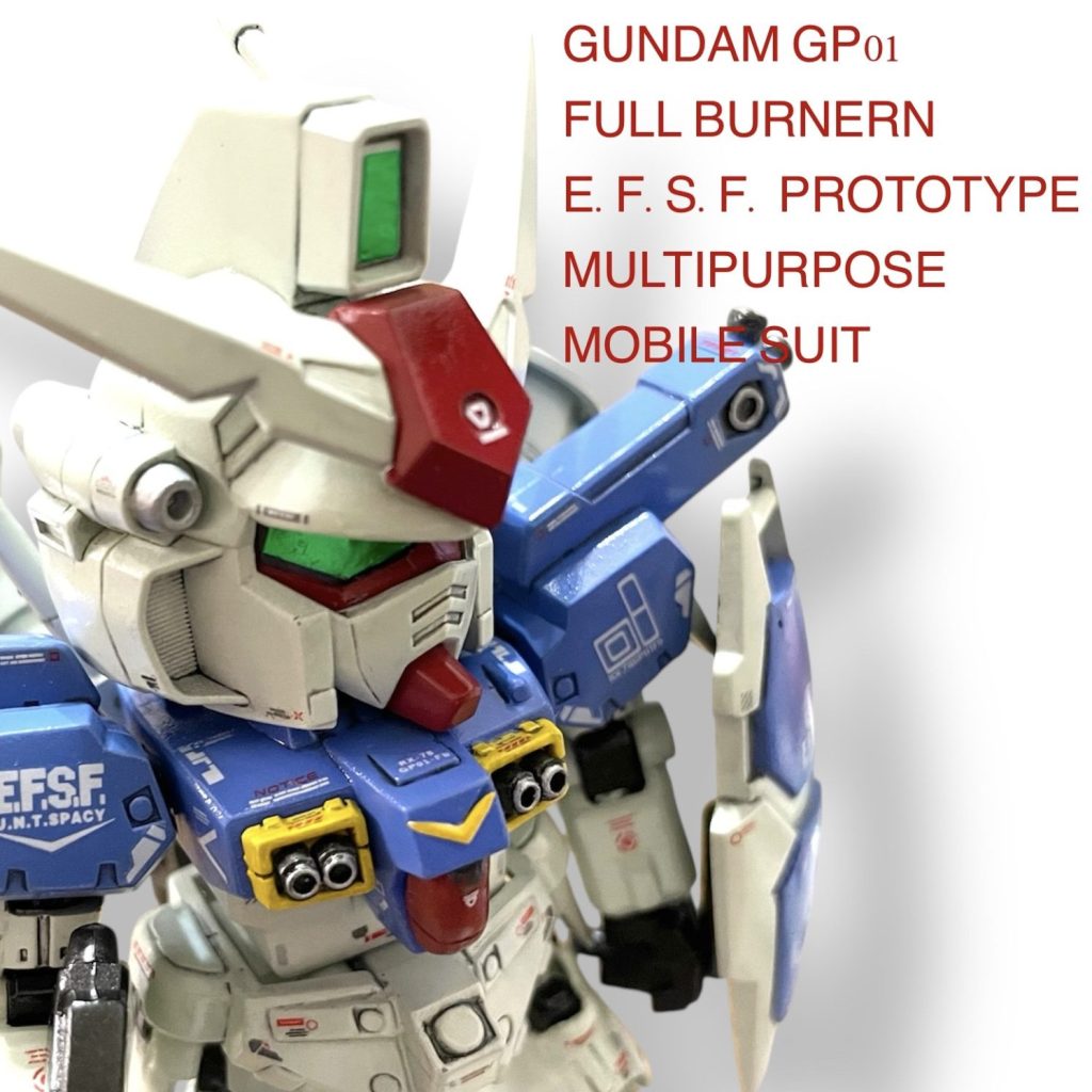 SD GP01 フルバーニアン｜@Daiさんのガンプラ作品｜GUNSTA（ガンスタ）