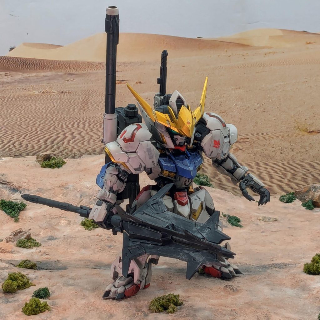 MGSDバルバトス｜@Torowa_No3さんのガンプラ作品｜GUNSTA（ガンスタ）
