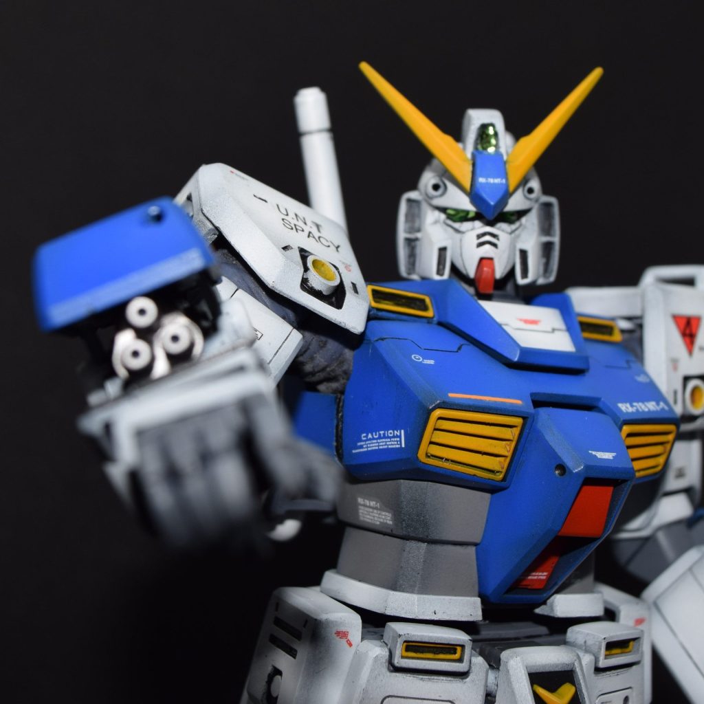 MG ガンダムNT-1 ver1.0｜黒河蒼心さんのガンプラ作品｜GUNSTA（ガンスタ）