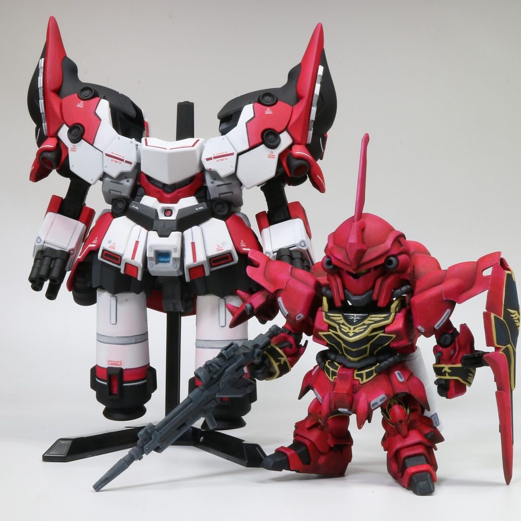 BB戦士 ネオ・ジオング｜ペーパーテープ70さんのガンプラ作品｜GUNSTA（ガンスタ）