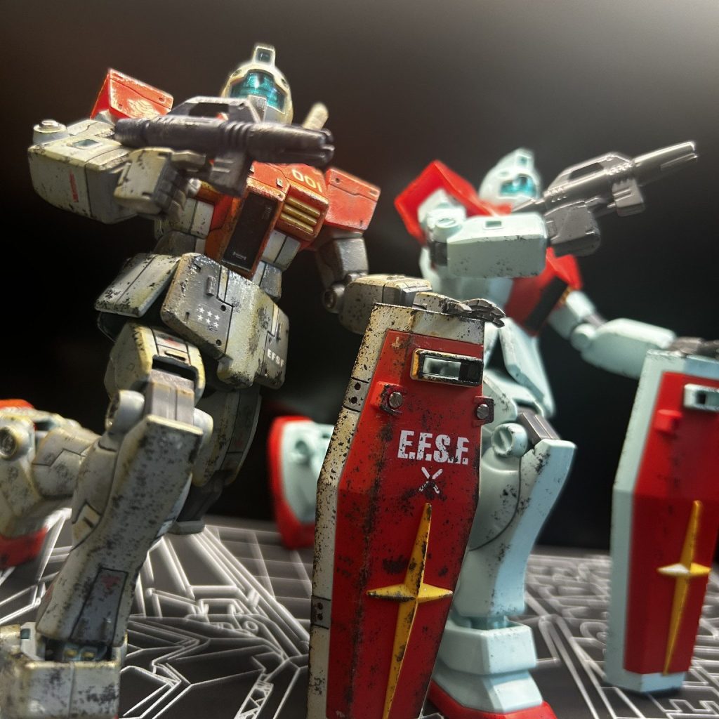 ジム HG｜k-chobinさんのガンプラ作品｜GUNSTA（ガンスタ）