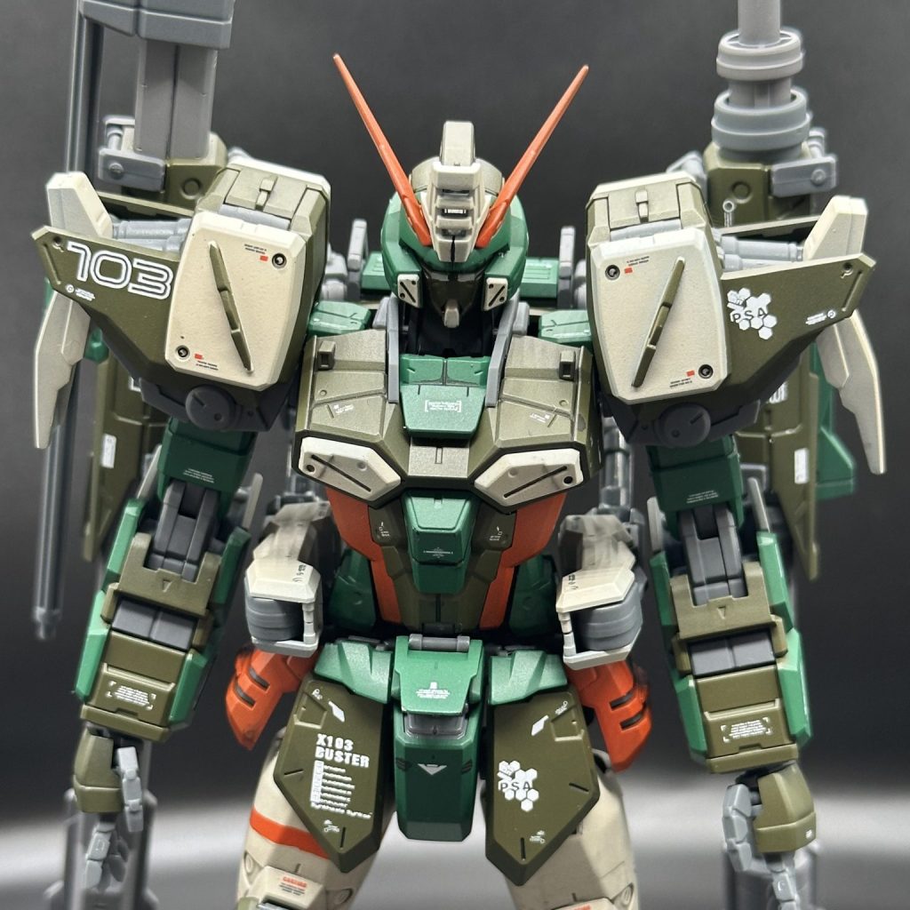 バスターガンダム Spec II｜Kcaynさんのガンプラ作品｜GUNSTA（ガンスタ）