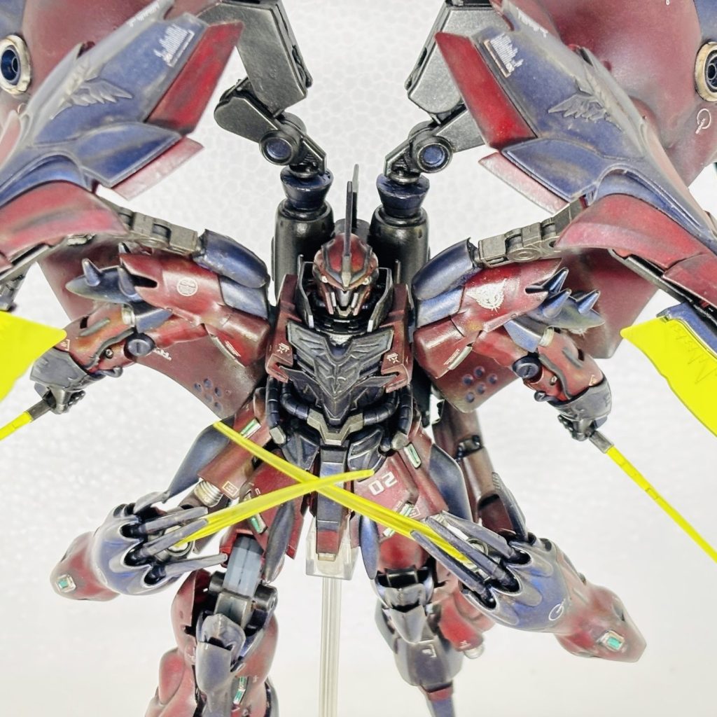 HG シナンジュ TYPE F アルティメット 出撃｜masamineさんのガンプラ作品｜GUNSTA（ガンスタ）